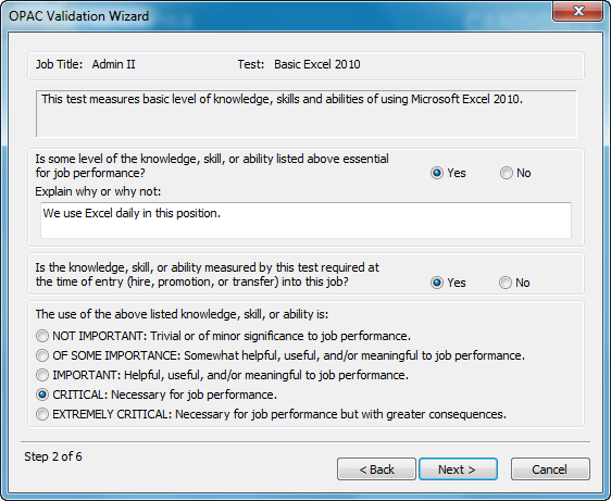 Assessment Test Validation - TestGenius